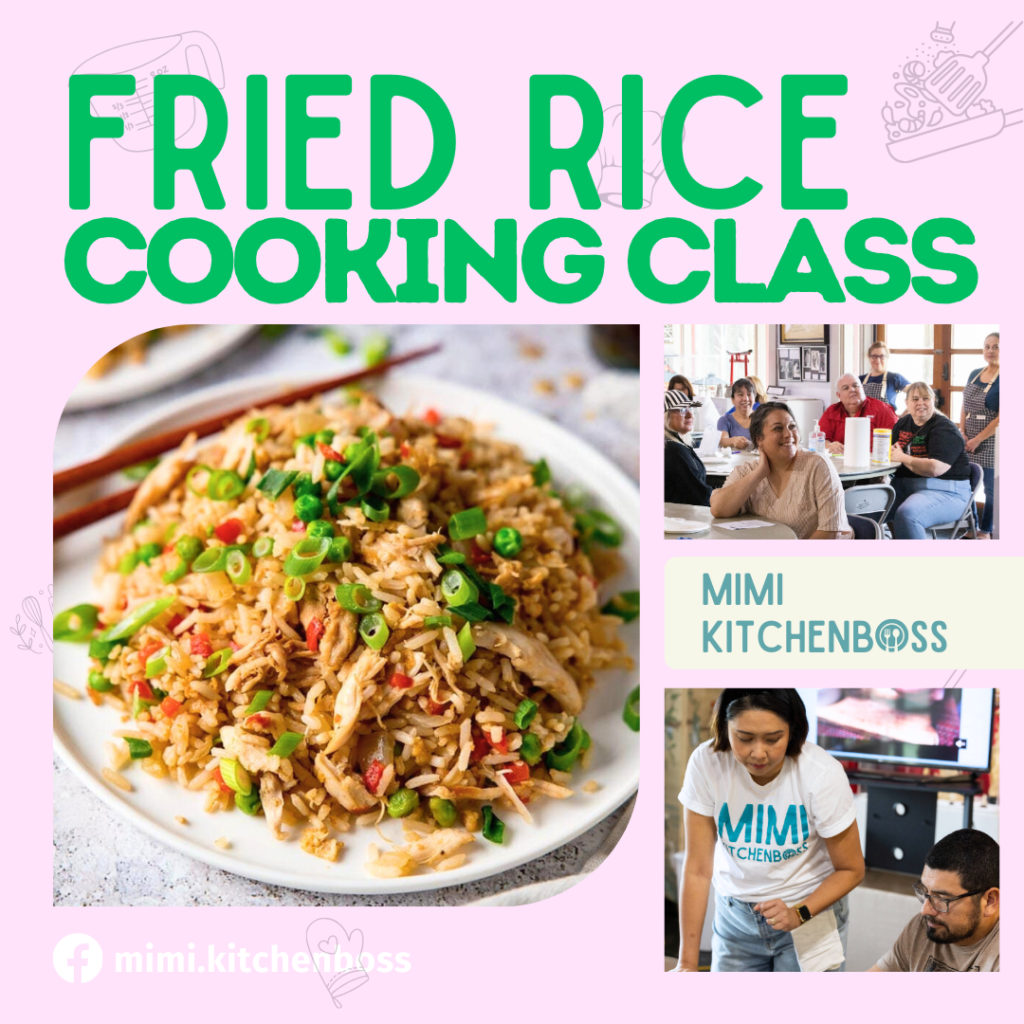 Fried rice clinic – Texas State Museum of Asian Cultures & Education Center